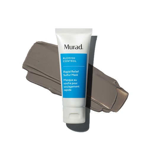 Murad Rapid Relief Sulfur Mask for clearer skin.