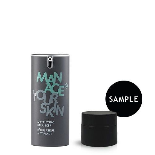 Take care of your oily men's skin with the Mattifying Balancer!